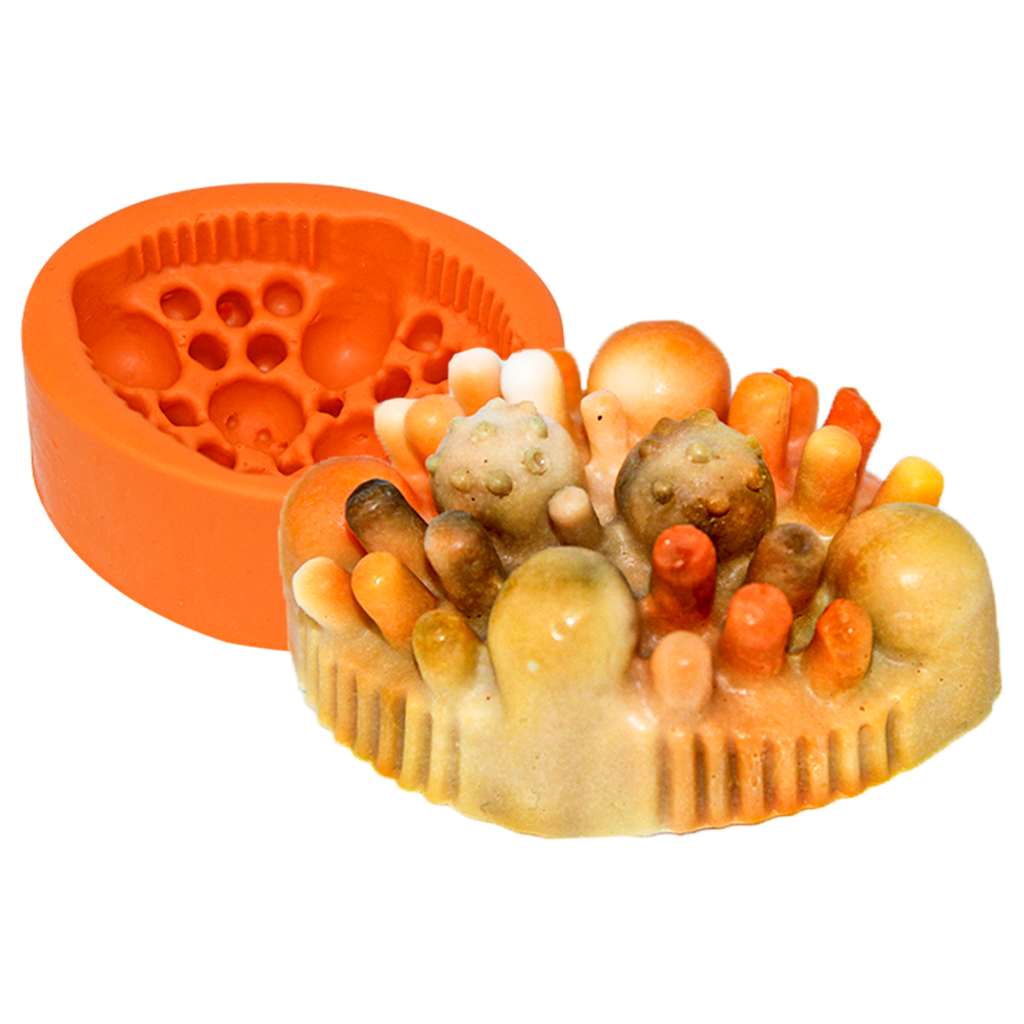 Molde de Silicone Coral