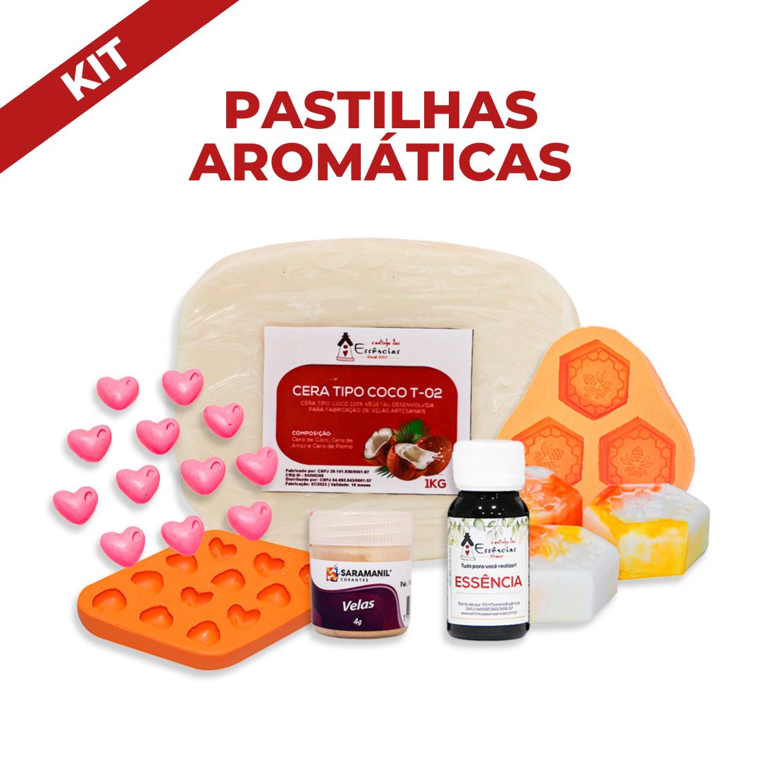 Kit Pastilhas Aromáticas